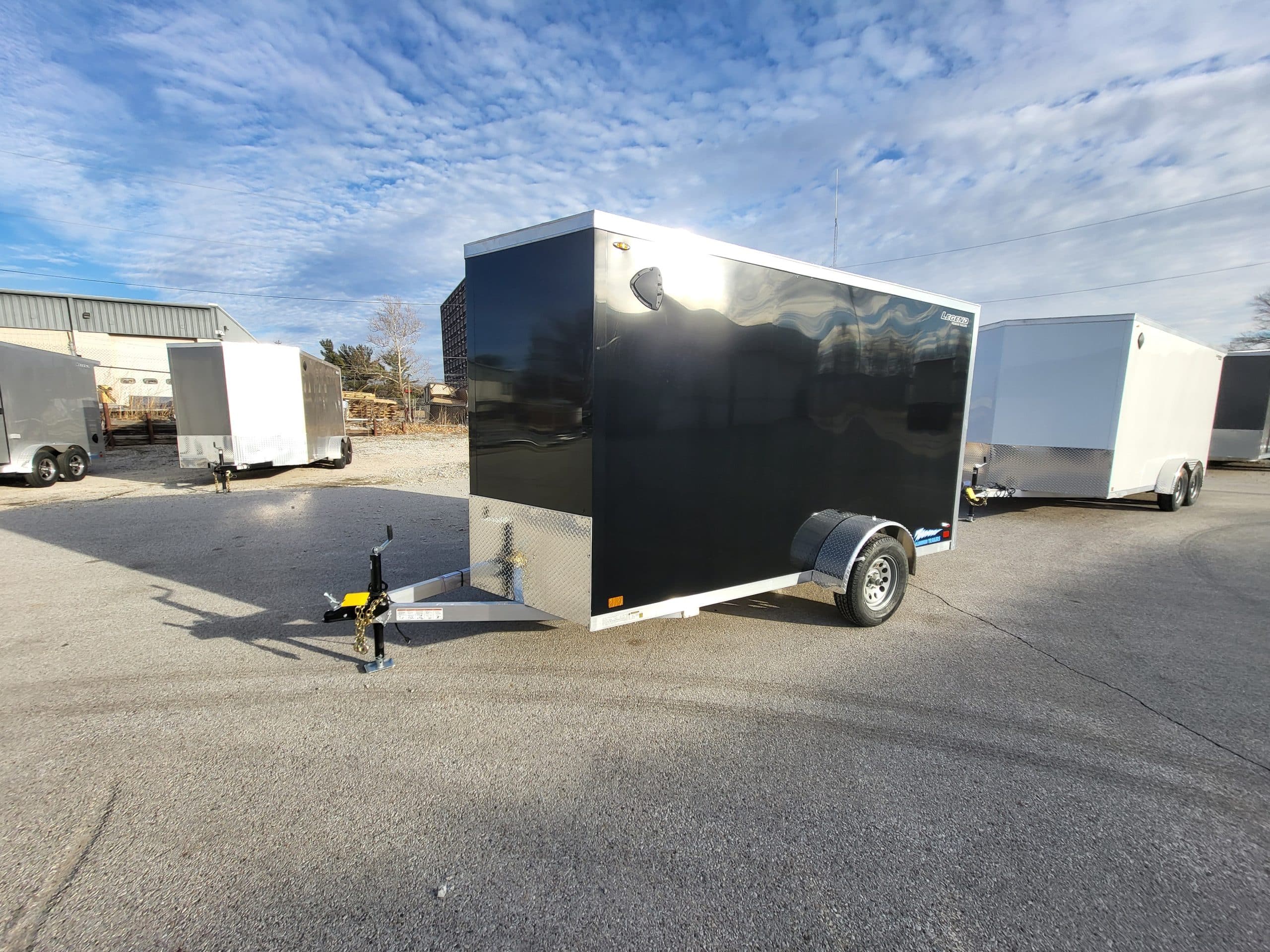 2026 Legend Trailers 6X13 THUNDER V-NOSE CARGO S/A 3K Cargo / Enclosed ...